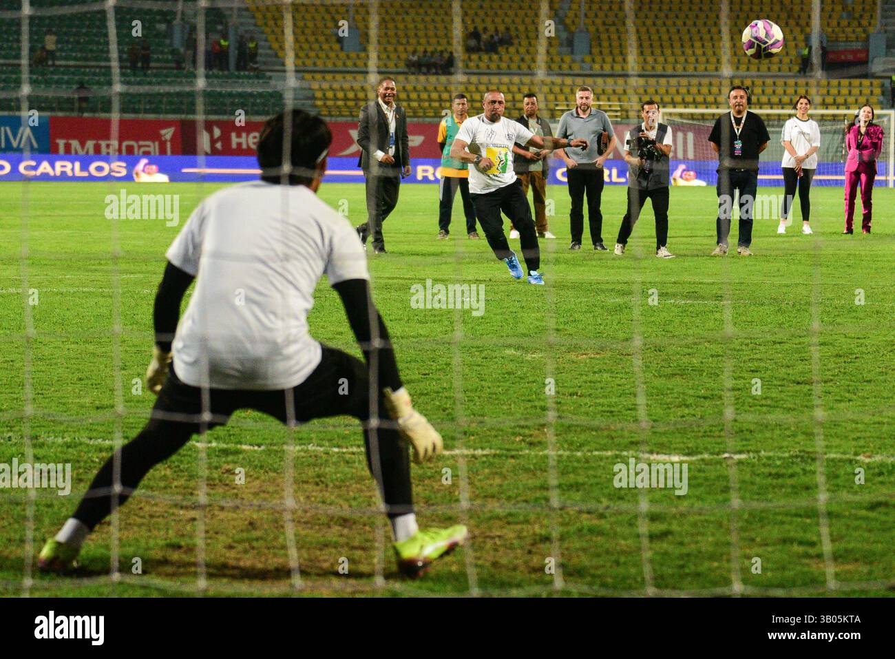 Kathmandu, Bagmati, Nepal. 23rd Apr, 2025. Brazilian legendary ...