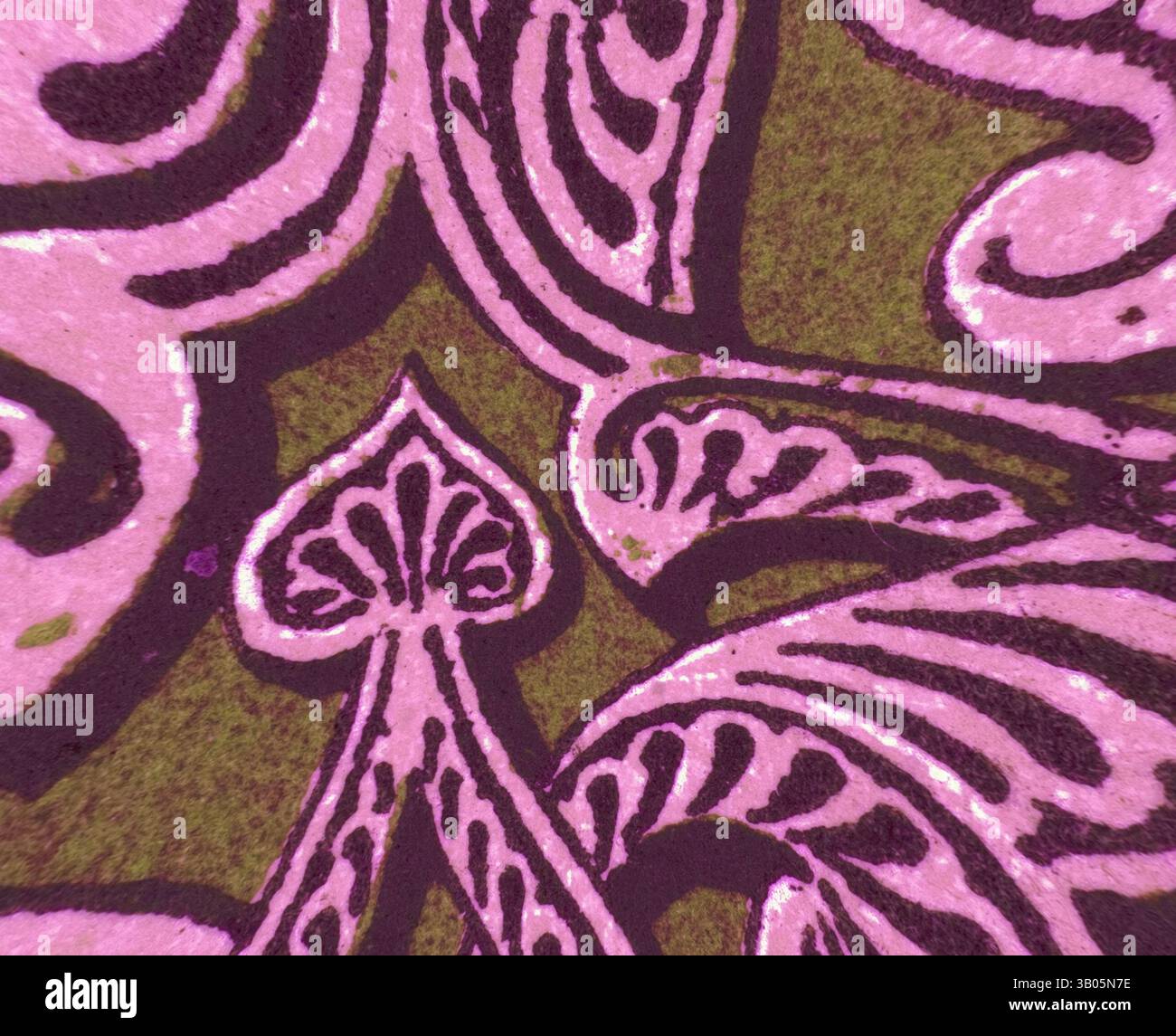 Stylized motifs in shades of pink hi-res stock photography and images ...