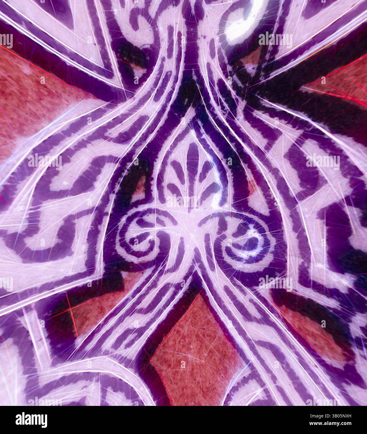 Intricate patterns intertwine, showcasing elegant swirls and floral ...