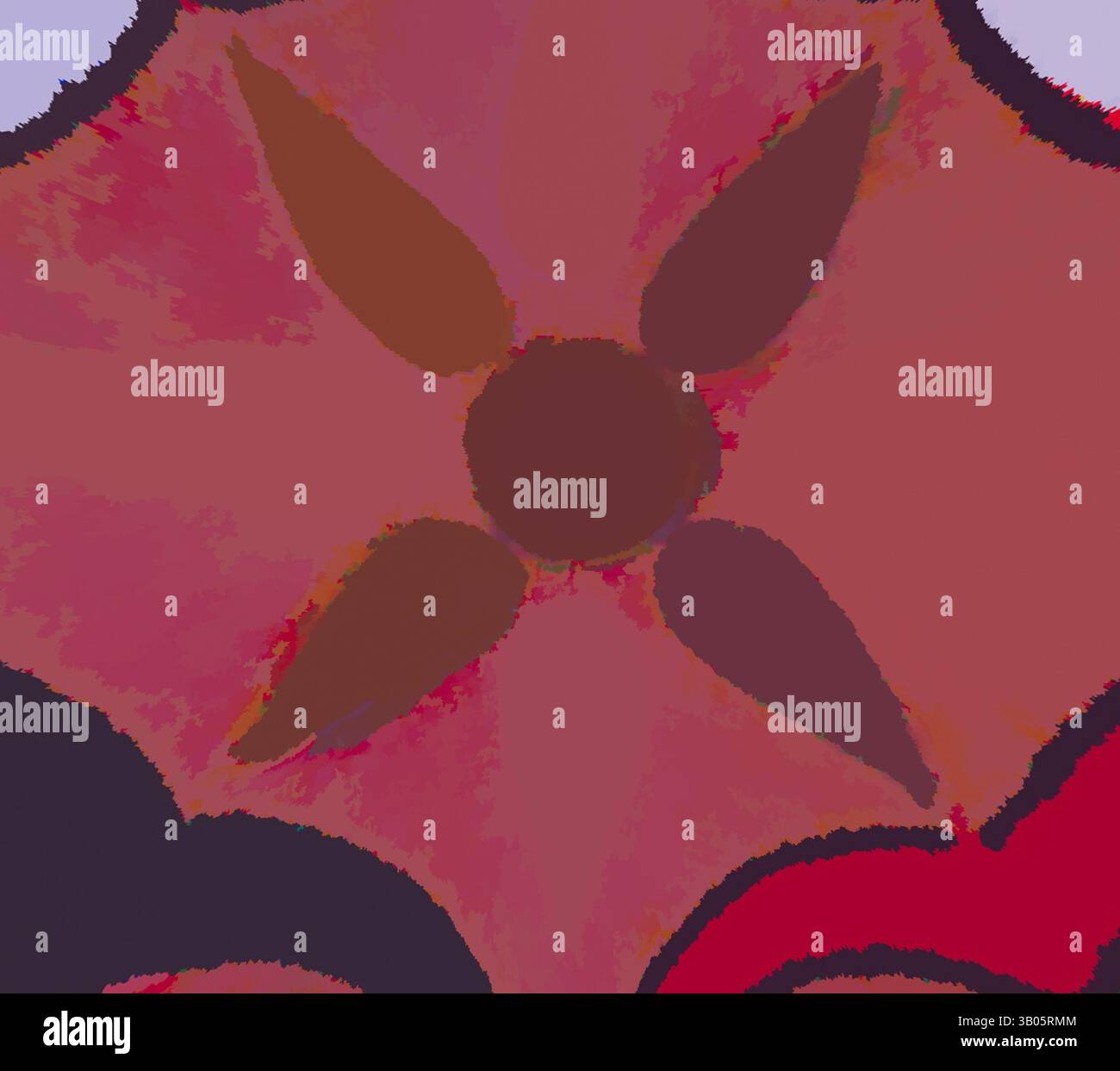 Stylized petals in warm hi-res stock photography and images - Alamy