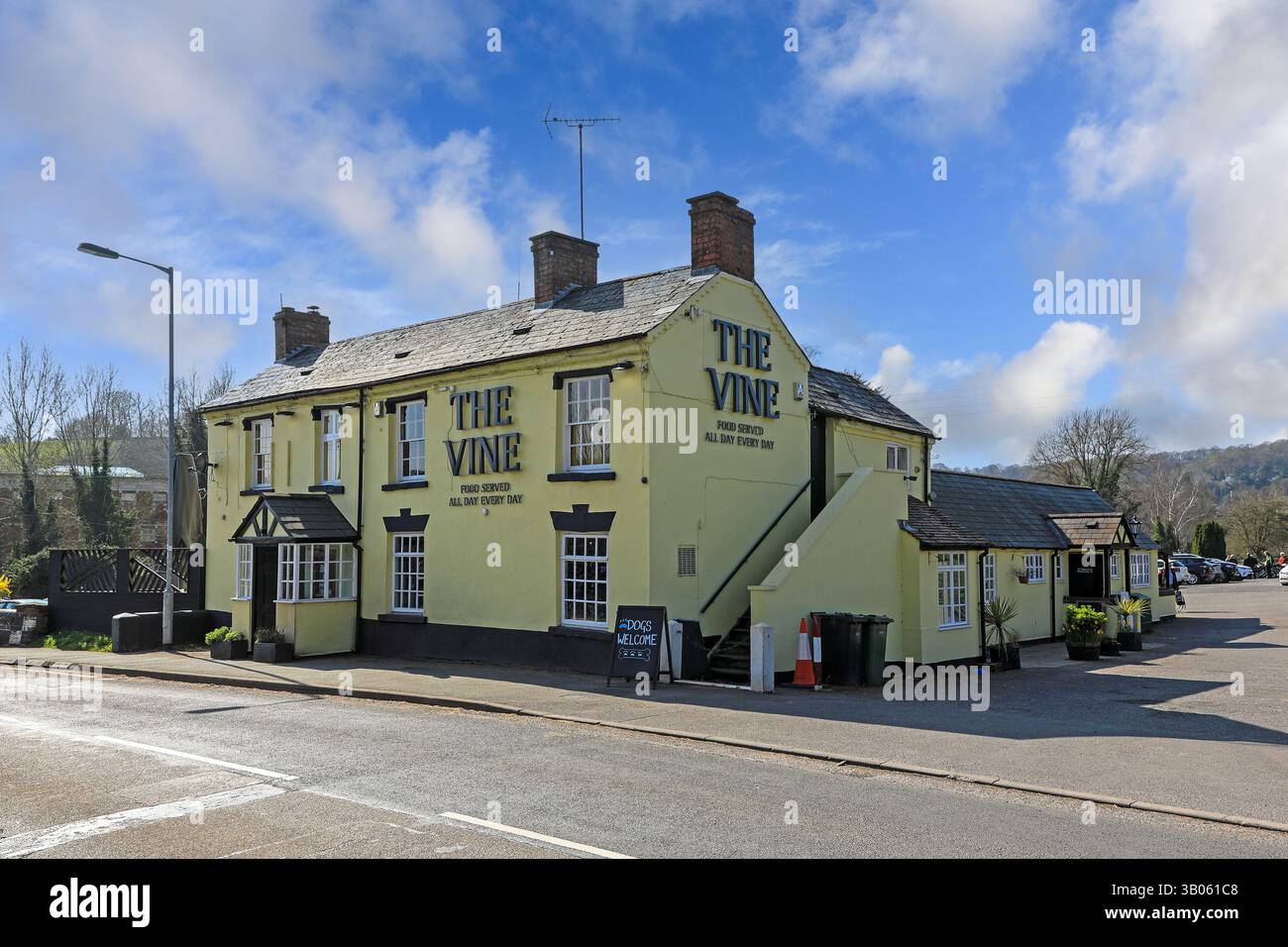 The Vine Inn, Pub or Public House, Kinver, Staffordshire, West Midlands ...