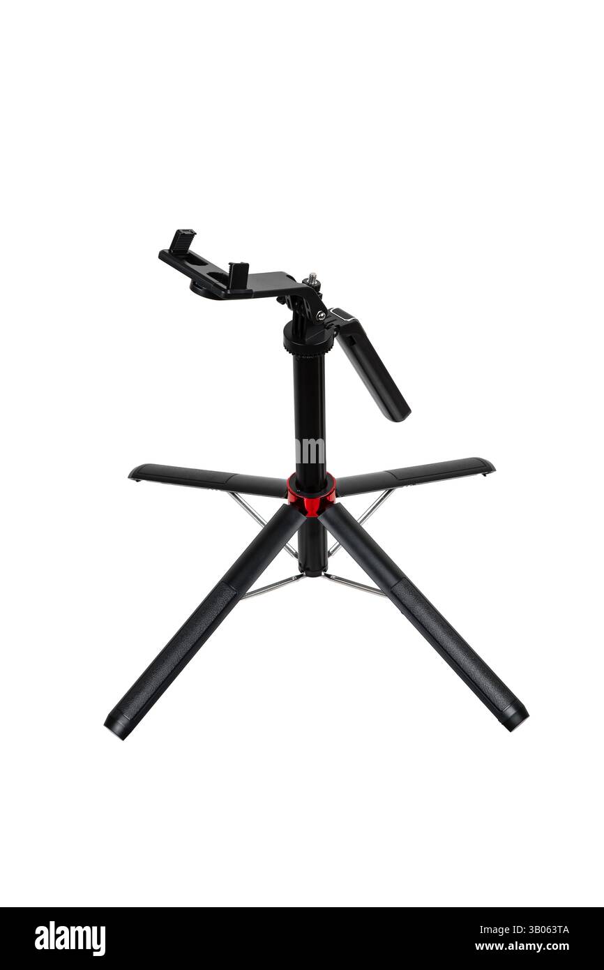 Adjustable Tripod with Smartphone Mount and Bluetooth Remote Stock ...