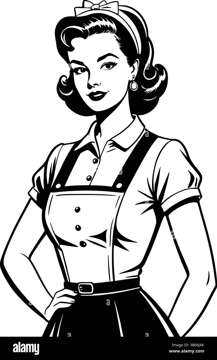 Pinup 1950s hi-res stock photography and images - Alamy