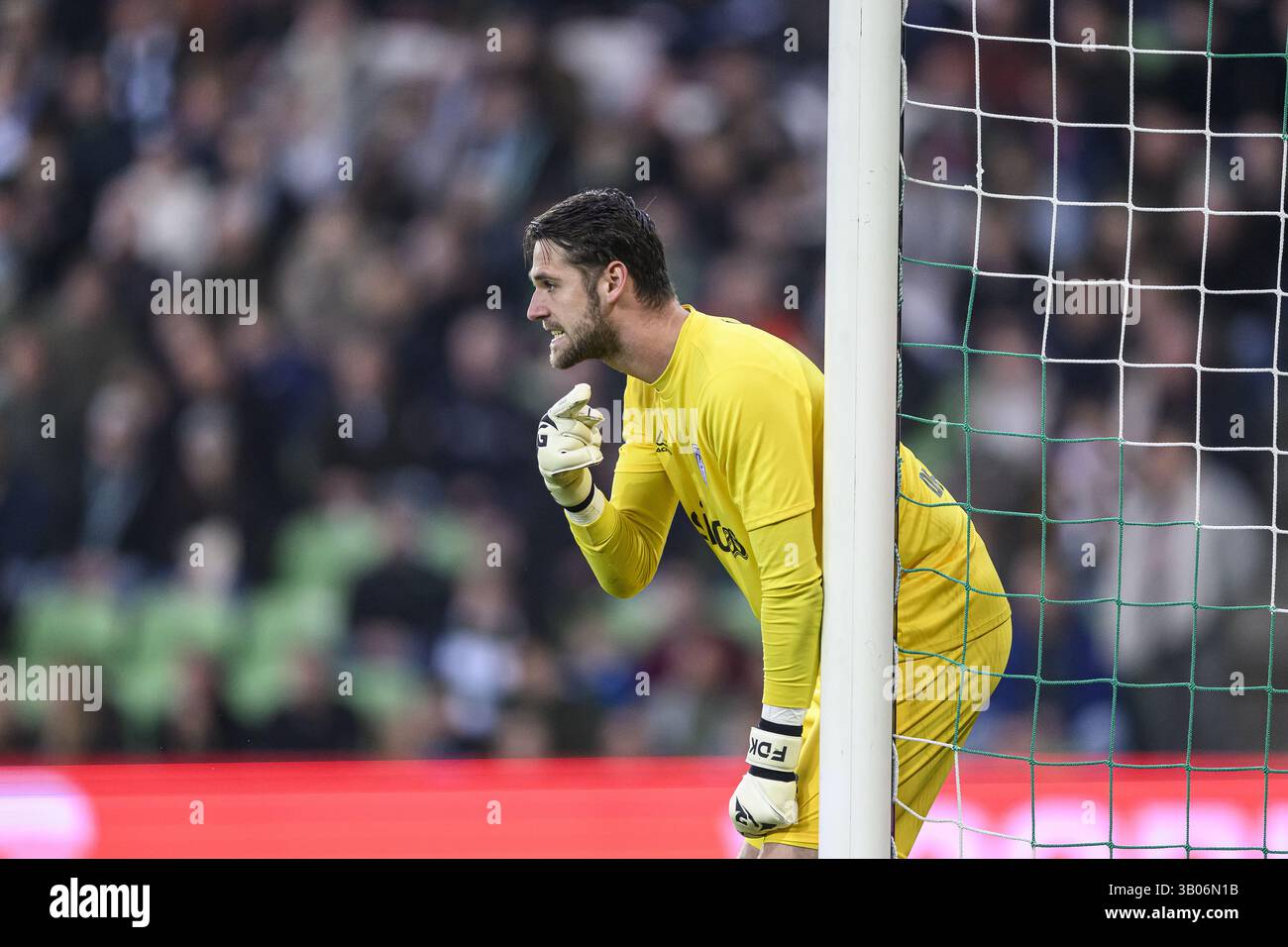 GRONINGEN - Heracles Almelo goalkeeper Fabian De Keijzer during the ...
