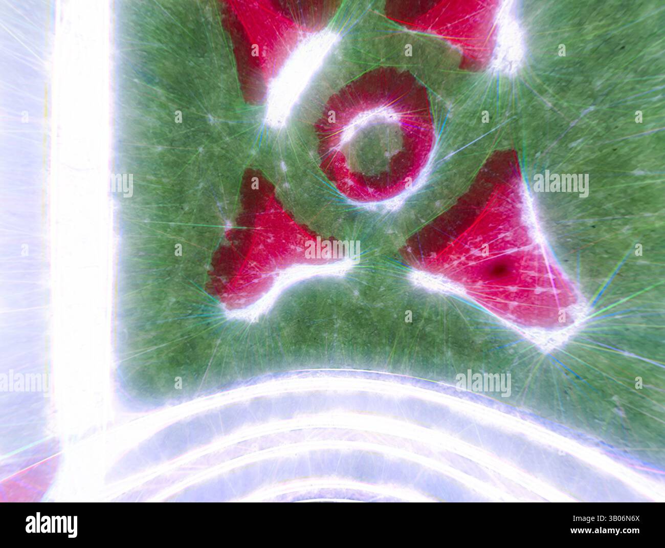 Prominent red symbol enclosed hi-res stock photography and images - Alamy