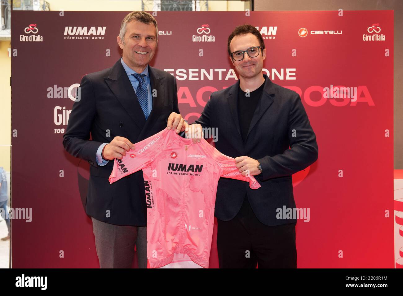 Verona, Italia. 23rd Apr, 2025. Paolo Bellino and Matteo Veronesi with ...