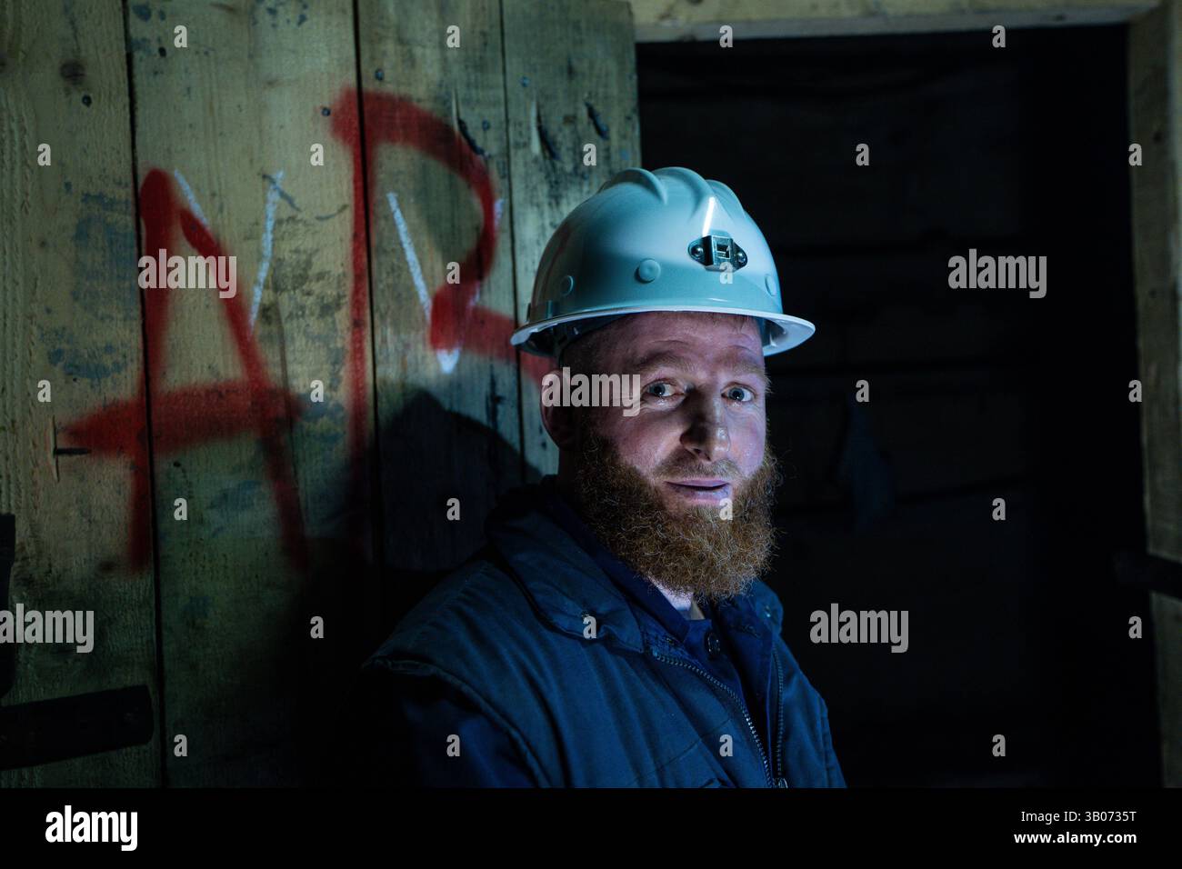 Miners work at Trepca mining complex, in Kosovo Engineer Adrian ...