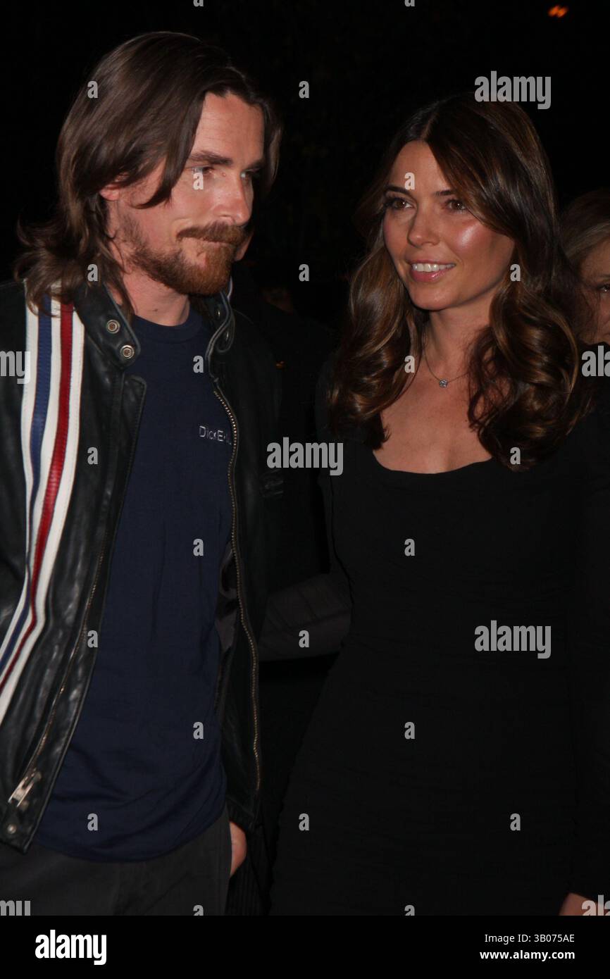 Dec. 10, 2010 - New York, New York, U.S. - CHRISTIAN BALE and wife ...