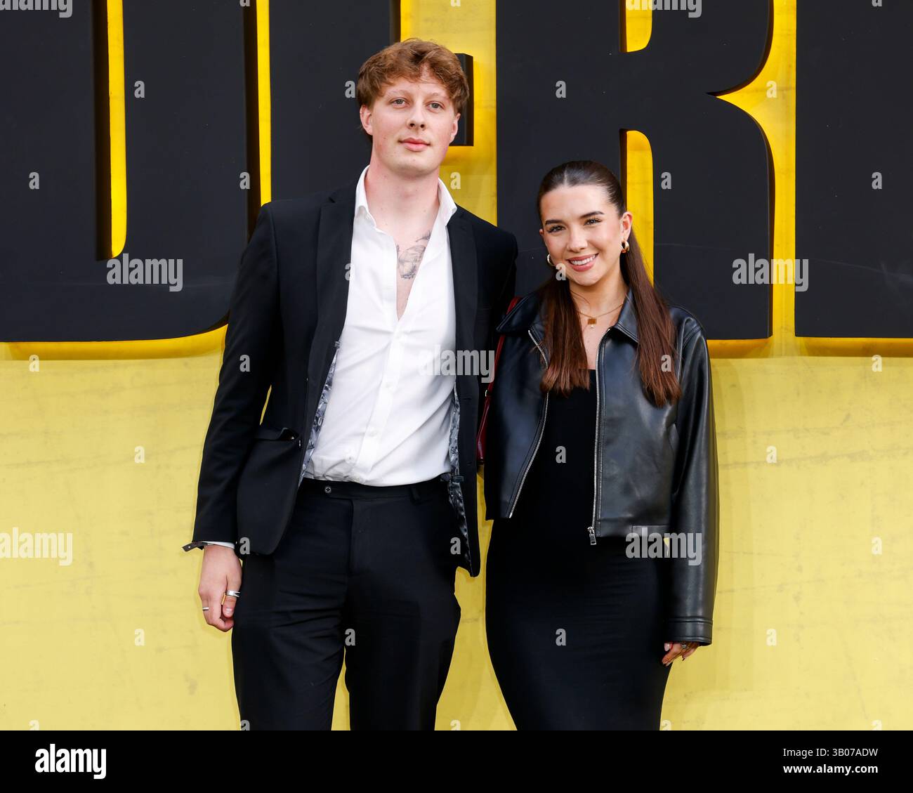 James Foreman and Bella Hill attend the Thunderbolts European Premiere at the Cineworld in ...