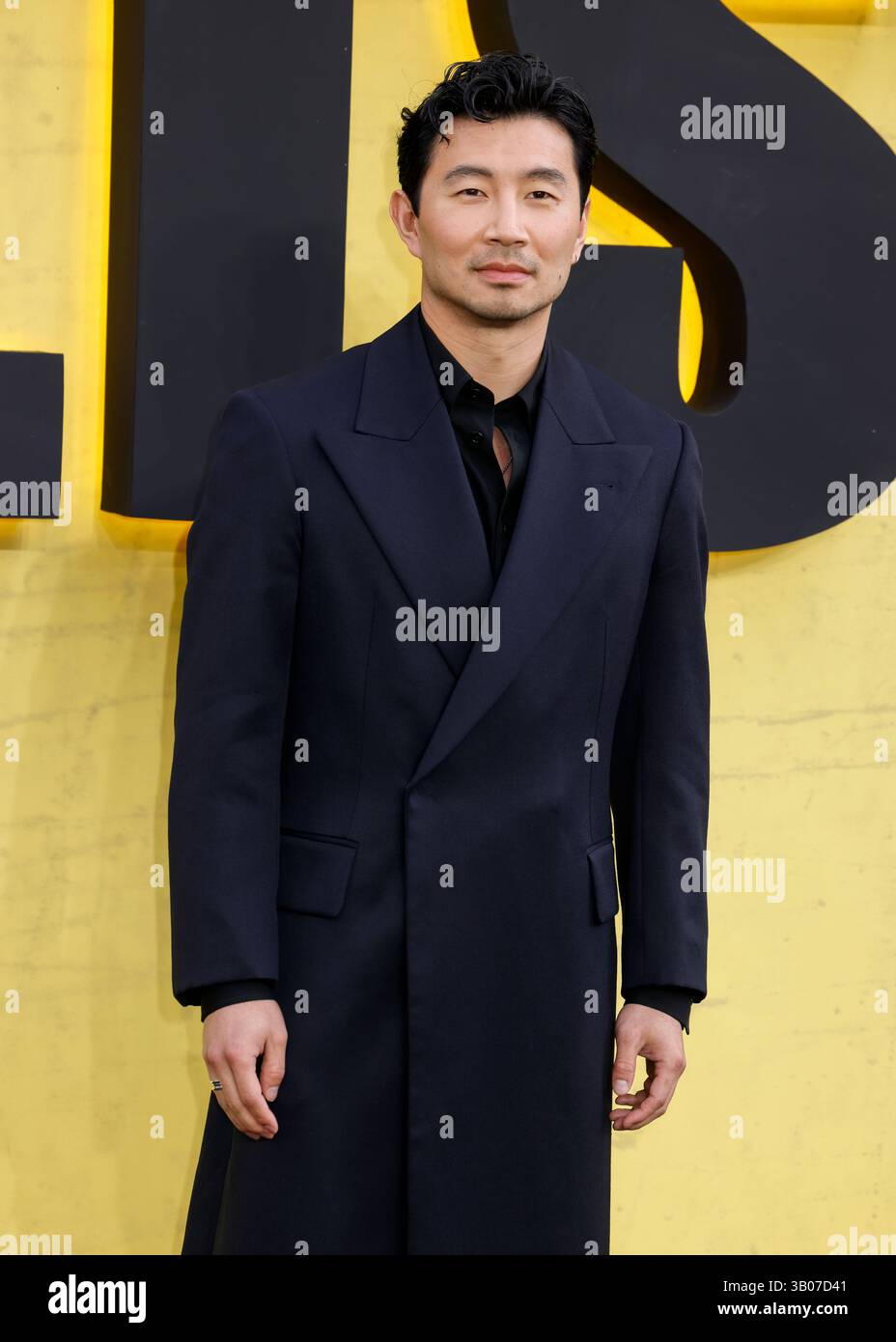 Simu Liu attends the Thunderbolts European Premiere at the Cineworld in ...