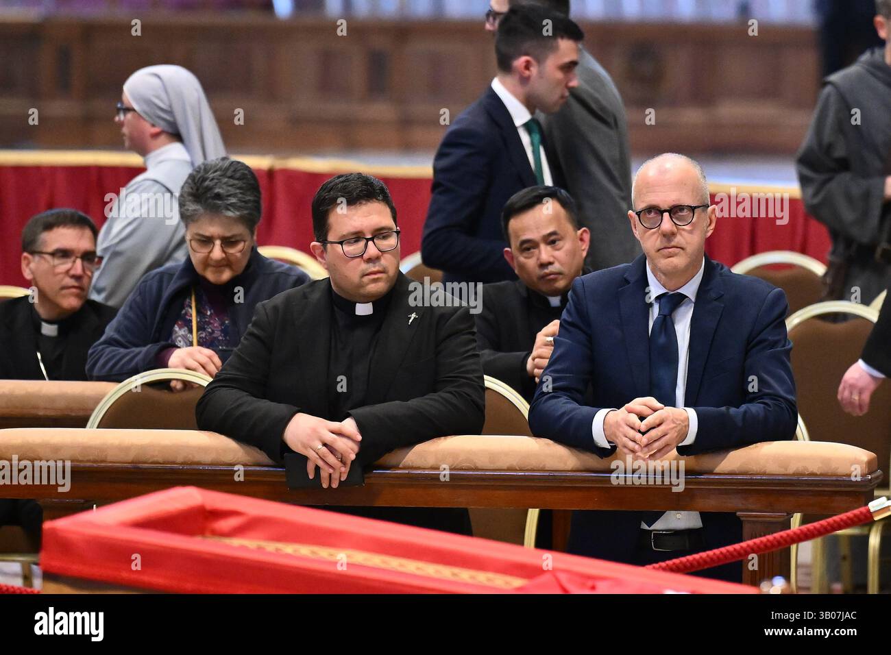 Rome, Italy. 23rd Apr, 2025. The Body Of Pope Francis Is Transferred To ...