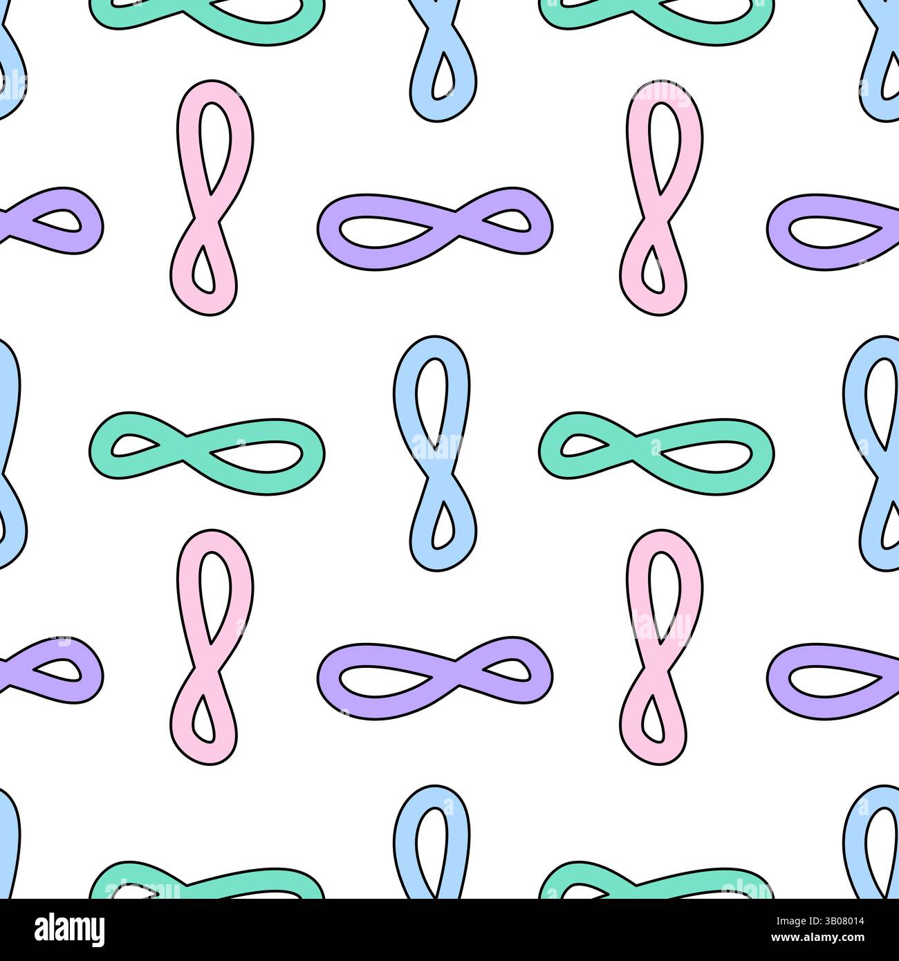 Coloured loops Stock Vector Images - Alamy