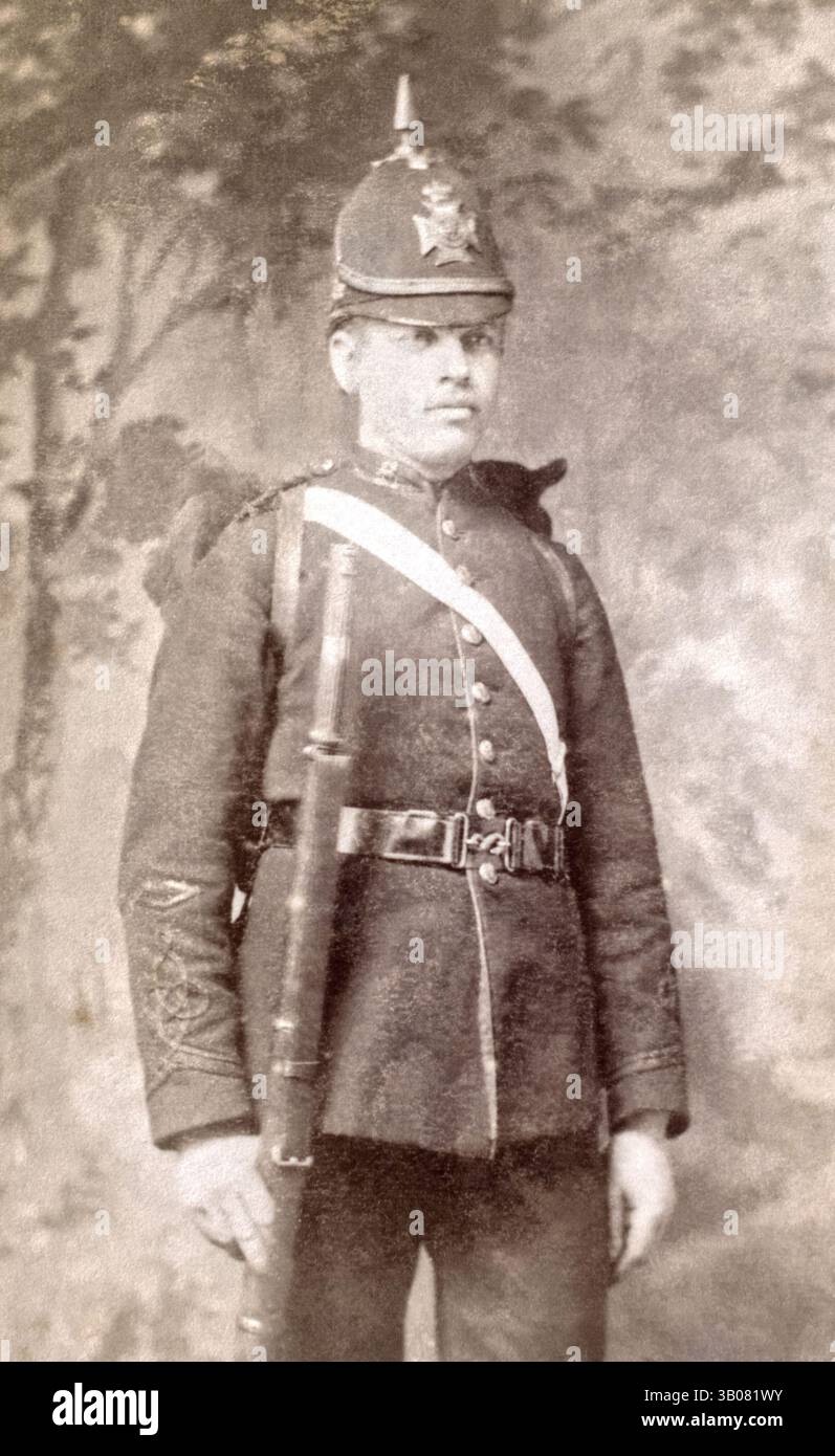 A private in a Rifle Volunteer Battalion of the East Surrey Regiment ...