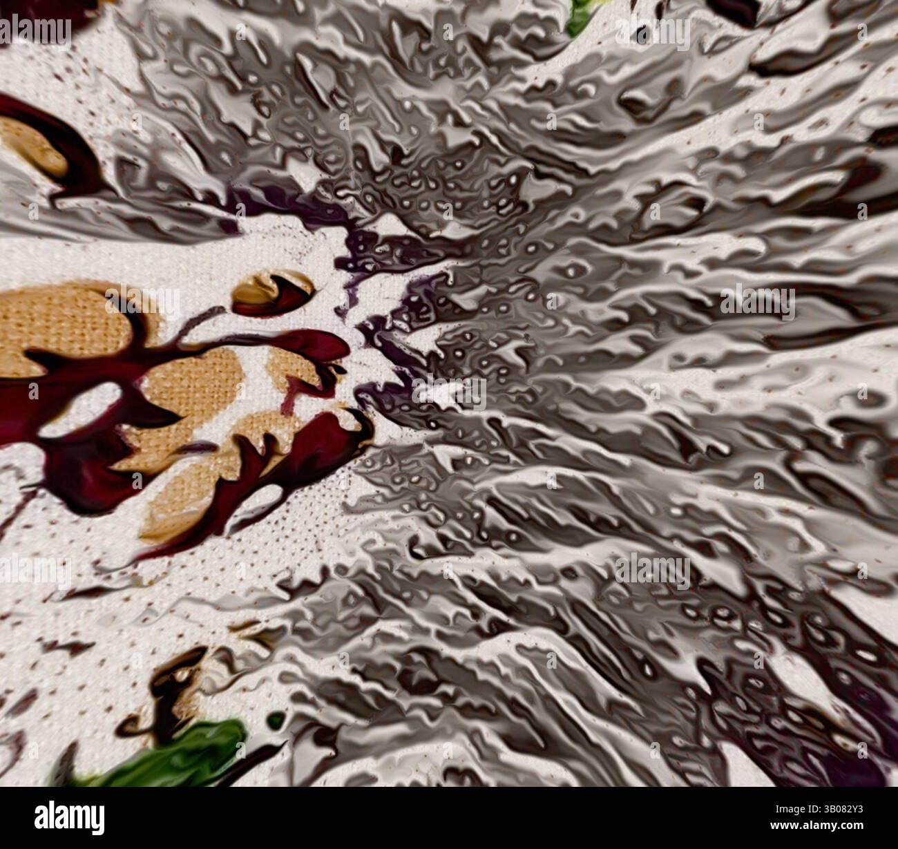 Blend of rich colors intermingled hi-res stock photography and images ...