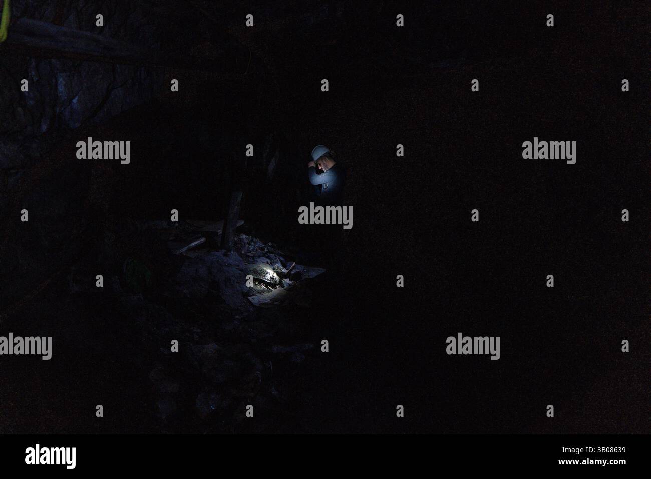 Miners work at Trepca mining complex, in Kosovo Miners work at Trepca ...