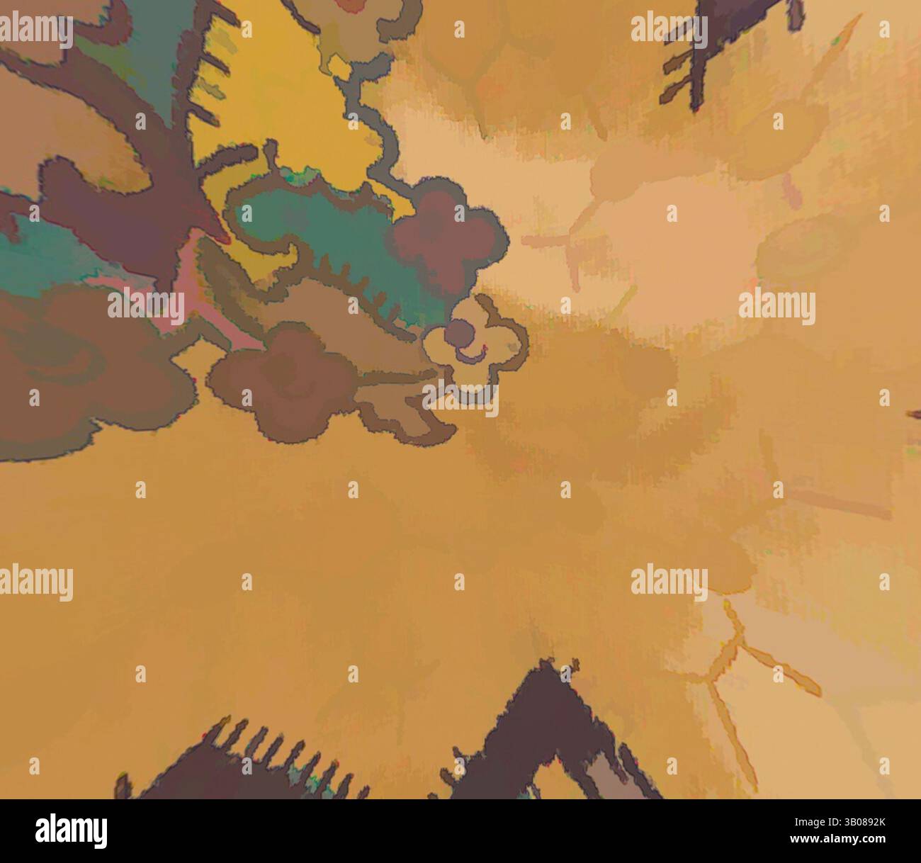 Vibrant depiction of intricate molecular structures interminglin hi-res ...