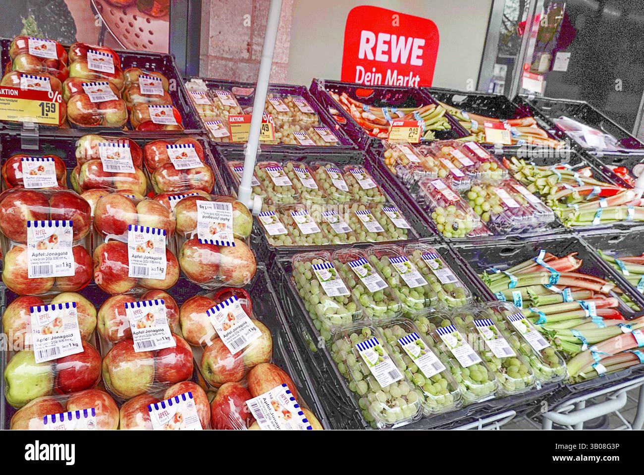 Obst und Gemüse - gesehen am 22.04.2025 bei REWE in Hannover-Kirchrode ...