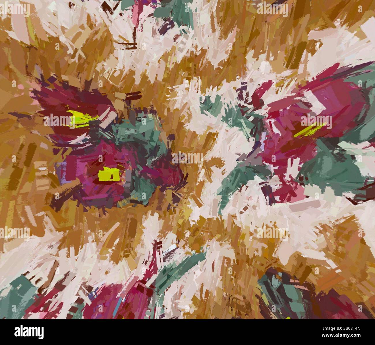 Layers of floral motifs intertwined hi-res stock photography and images ...