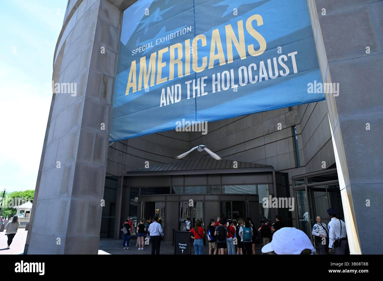 The National Holocaust Memorial Museum in Washington, DC on April 23 ...