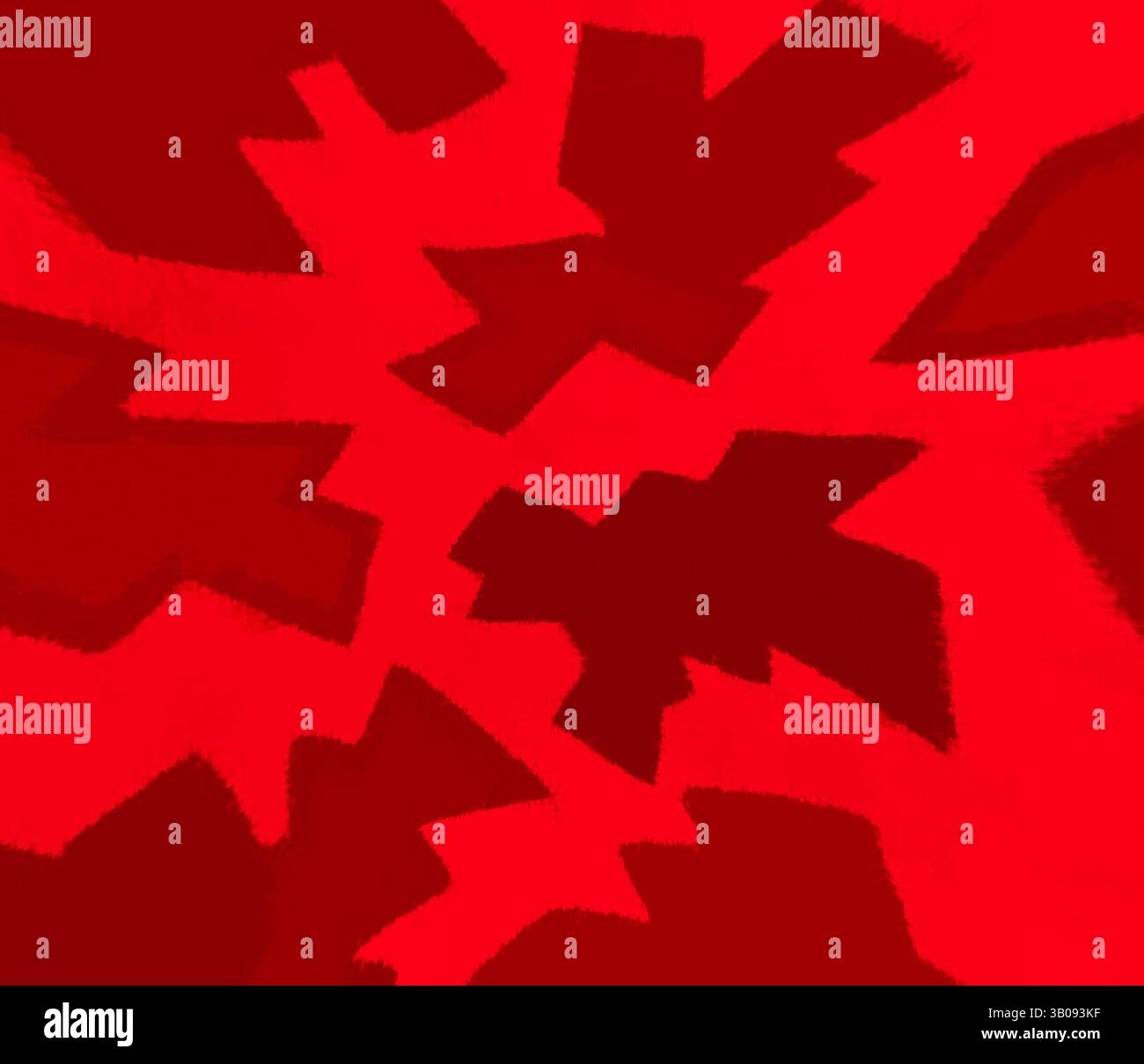 A dynamic burst of jagged shapes radiates from the center, blending ...