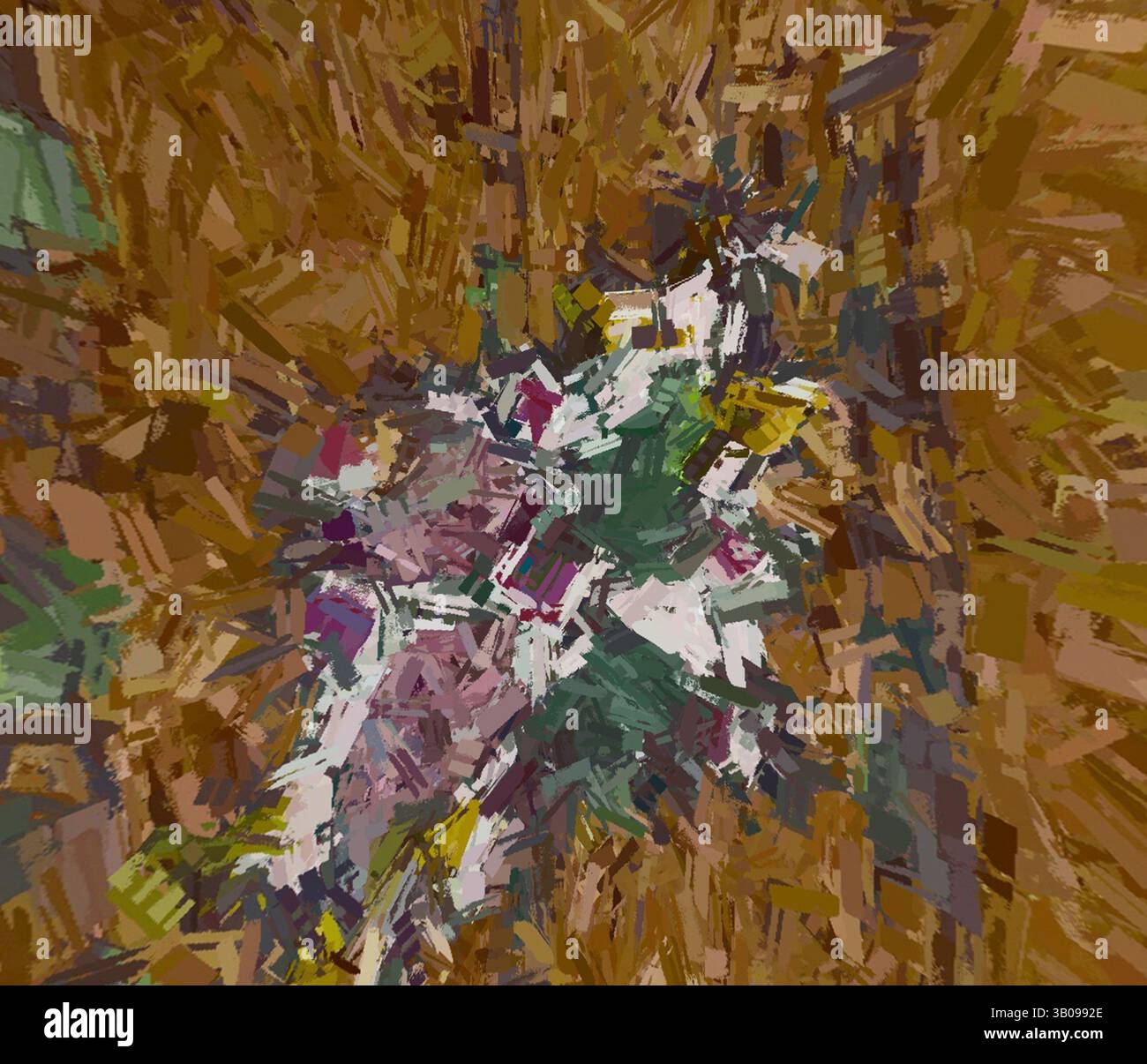 Overlapping strokes in various colors hi-res stock photography and ...