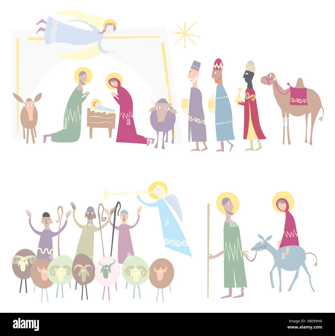 Silueta del árbol hi-res stock photography and images - Alamy