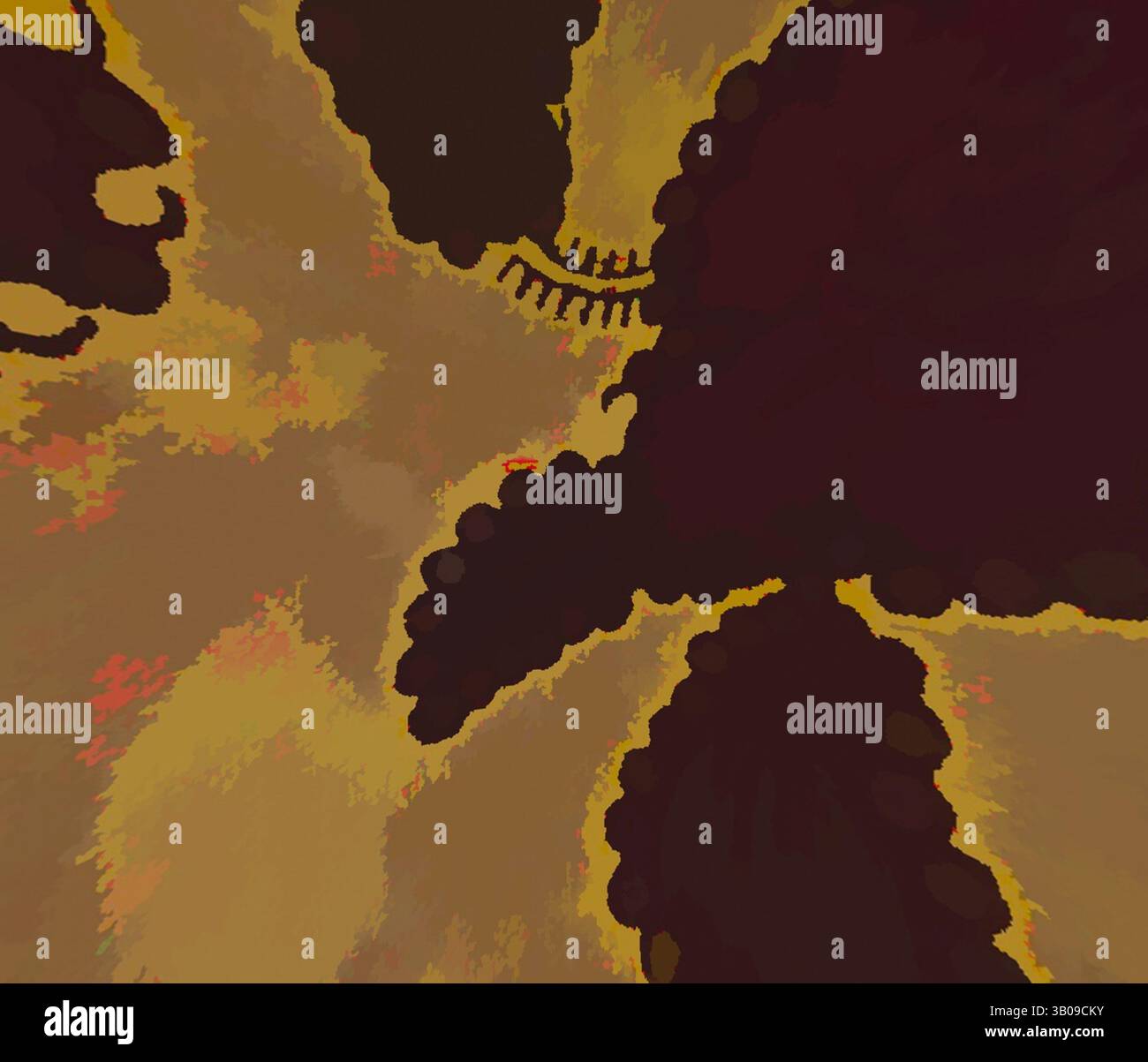 Dark shapes intermingled hi-res stock photography and images - Alamy