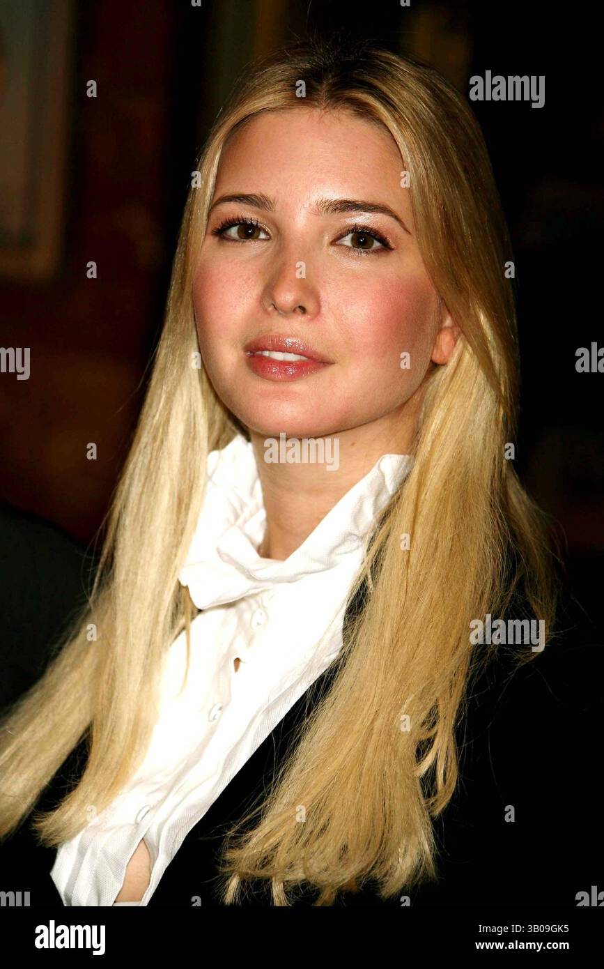 Jan. 14, 2000 - New York, New York, U.S. - IVANKA TRUMP AT THE ...