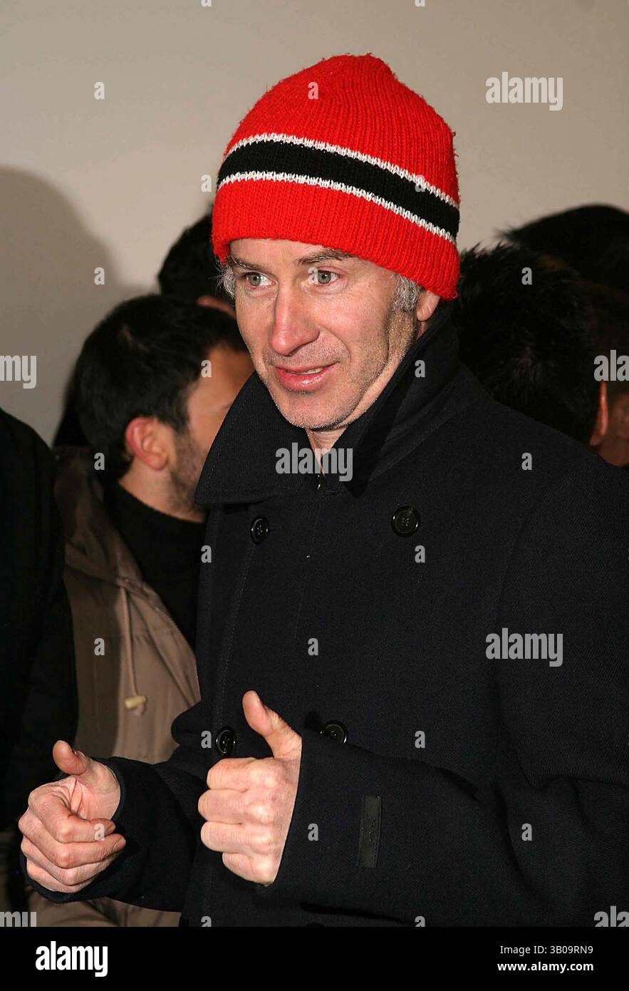 Jan. 21, 2005 - New York, New York, U.S. - JOHN McENROE ARRIVING AT THE ...