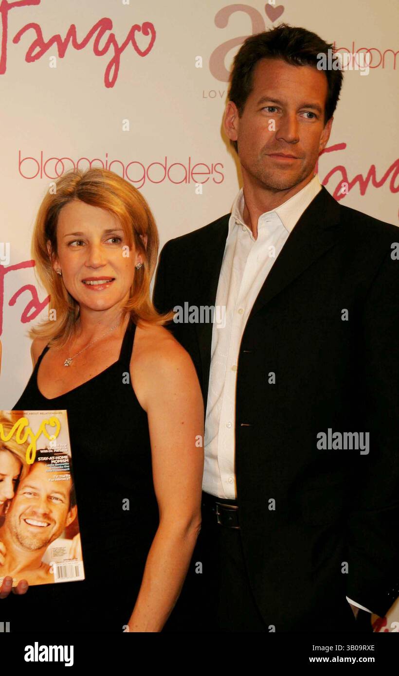 Feb. 12, 2005 - New York, New York, U.S. - JAMES DENTON AND HIS WIFE ...