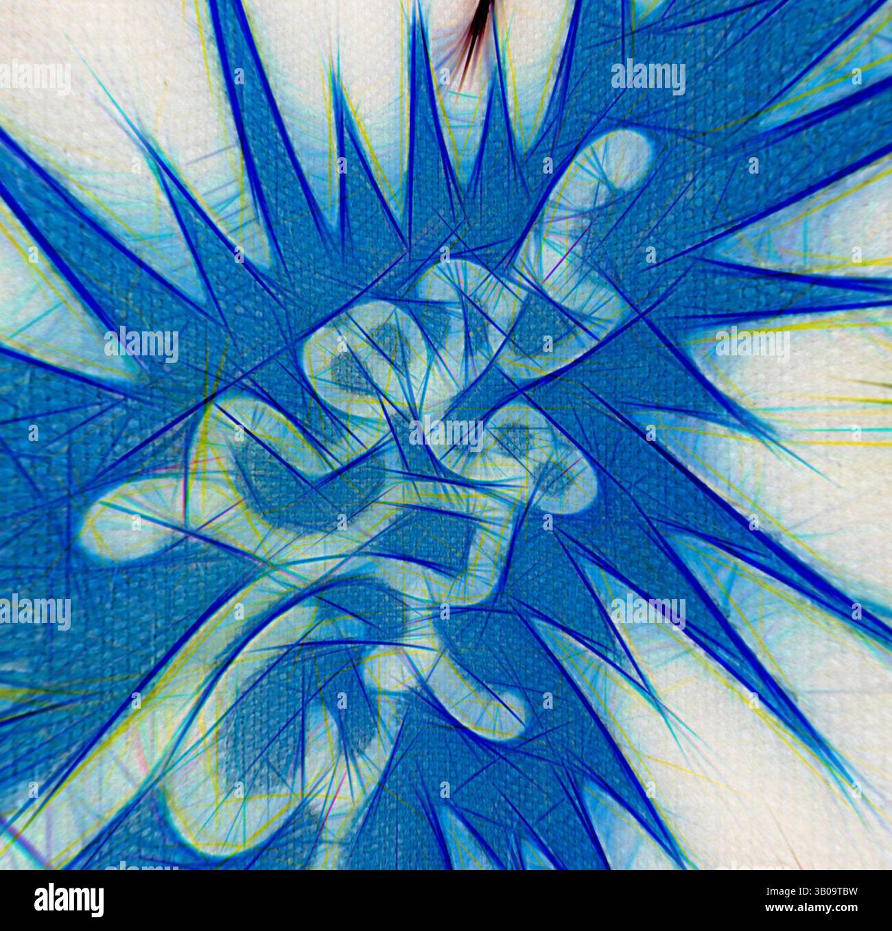 Stylized hand gesture emerges hi-res stock photography and images - Alamy