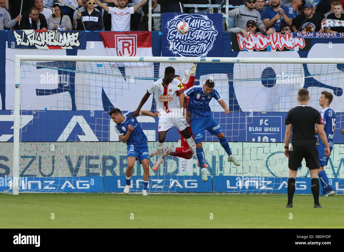 Linz, Austria. 23rd Apr, 2025. LINZ, AUSTRIA - APRIL 23: Serge Philippe ...
