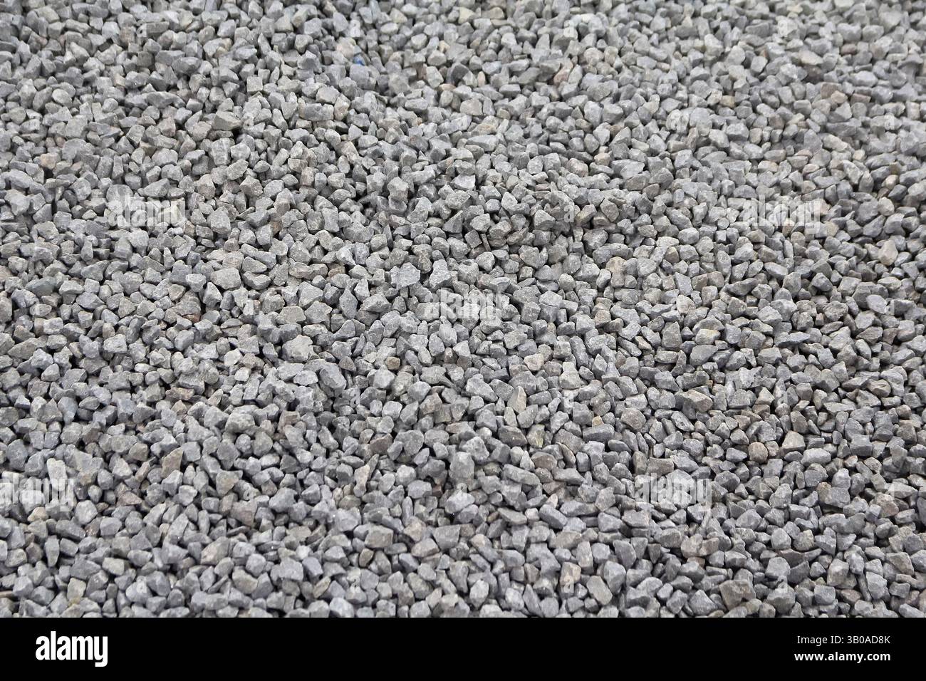 Crushed stone road building material gravel. Background and texture ...