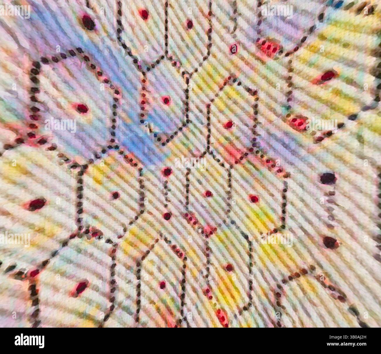 Delicate dots of various colors hi-res stock photography and images - Alamy