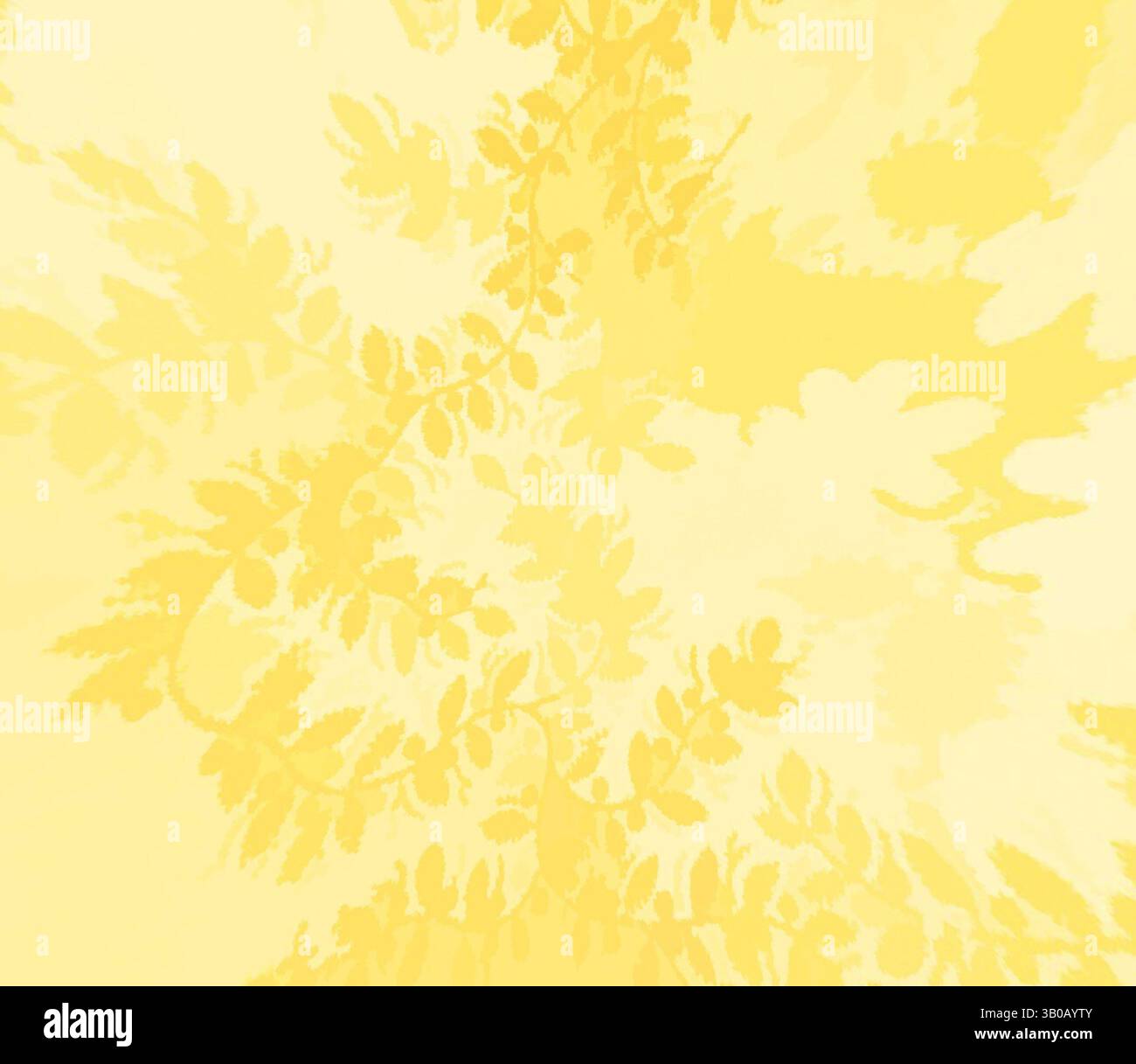 Leafy patterns in various shades of yellow hi-res stock photography and ...
