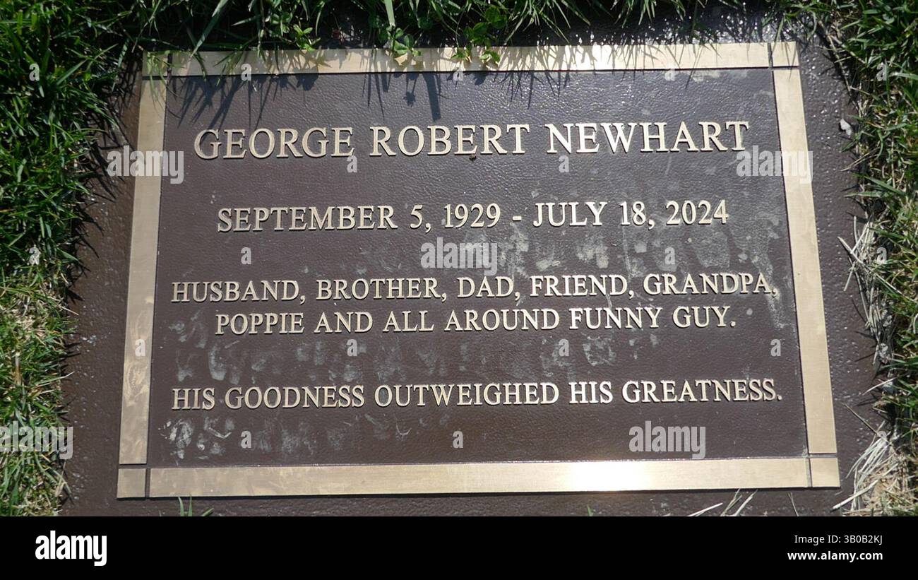 Los Angeles, California, USA 22nd April 2025 Actor/Comedian Bob Newhart ...