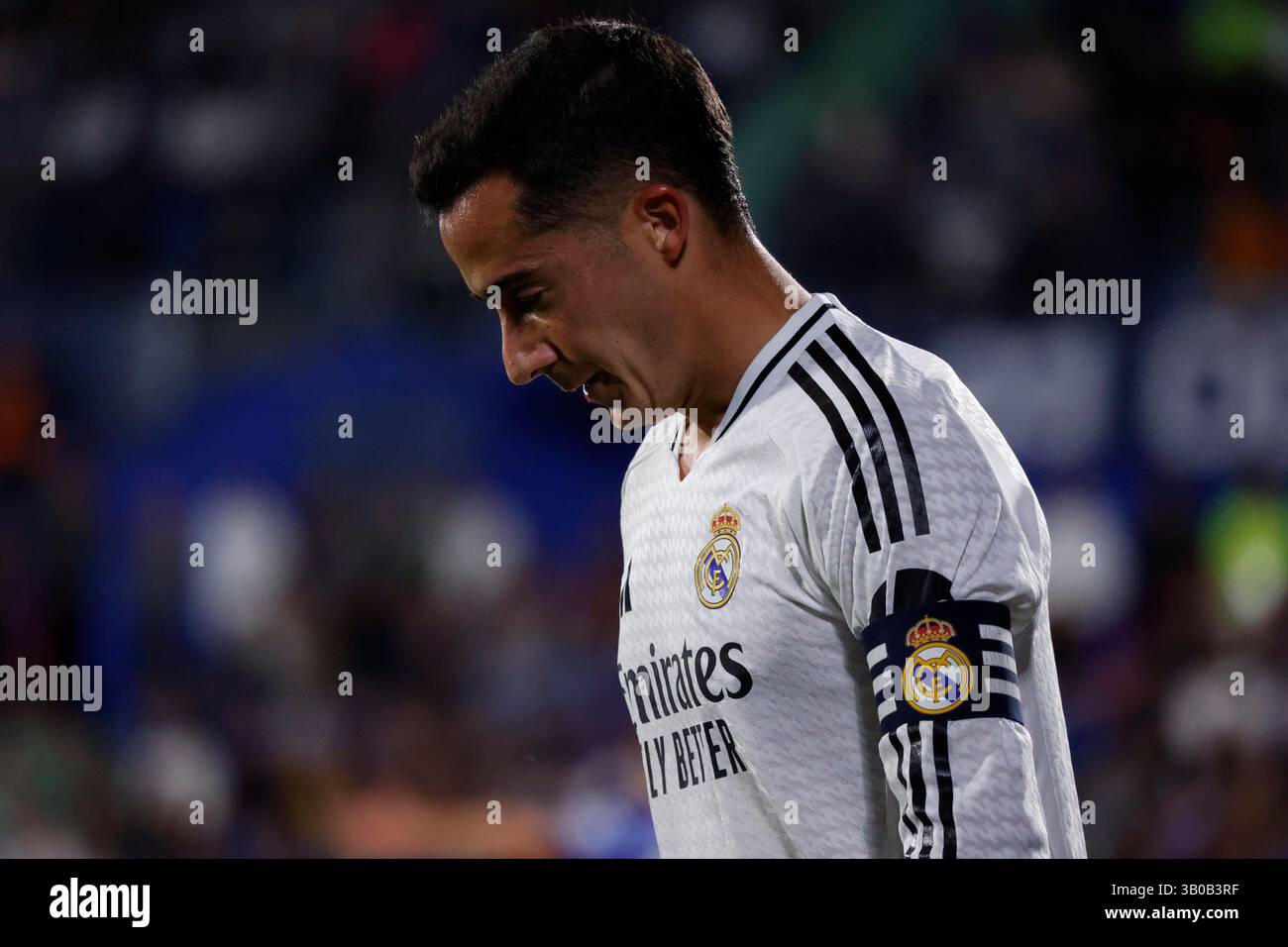 GETAFE, SPAIN - APRIL 23, 2025: Lucas Vazquez during LaLiga match ...