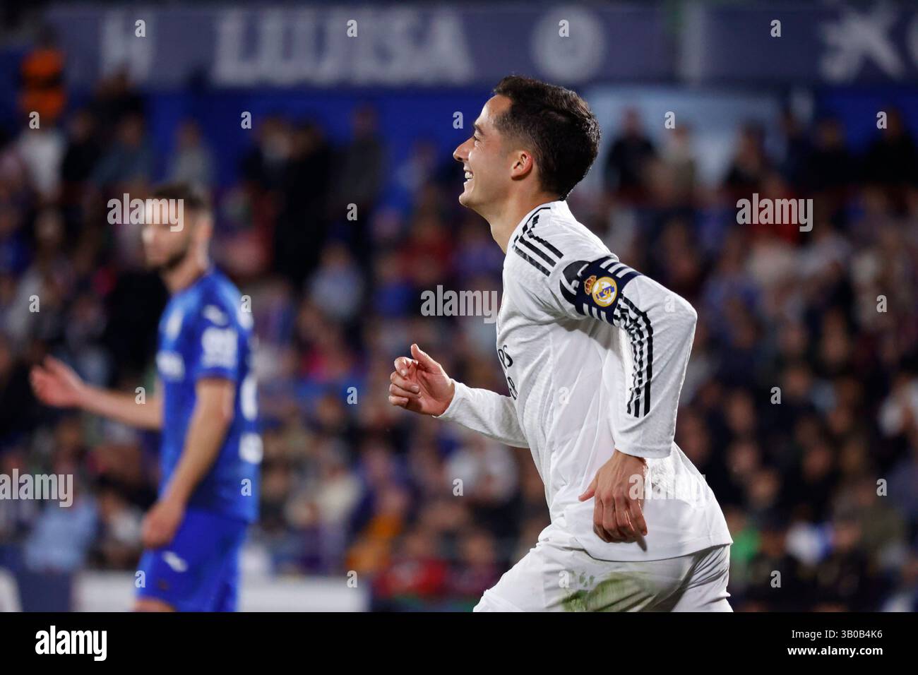 GETAFE, SPAIN - APRIL 23, 2025: Lucas Vazquez during LaLiga match ...