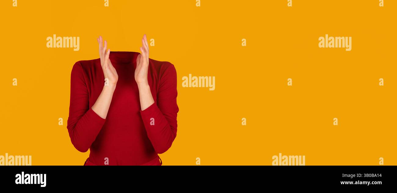 Banner art collage person hi-res stock photography and images - Alamy