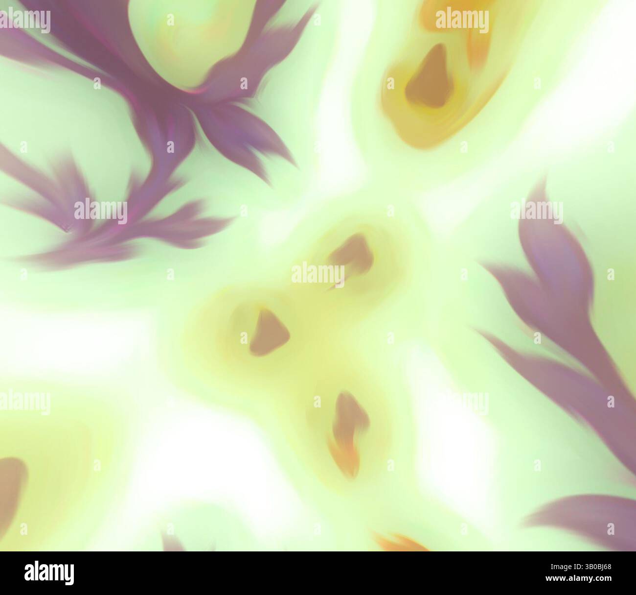 Flowing shapes in pale hues of yellow hi-res stock photography and ...