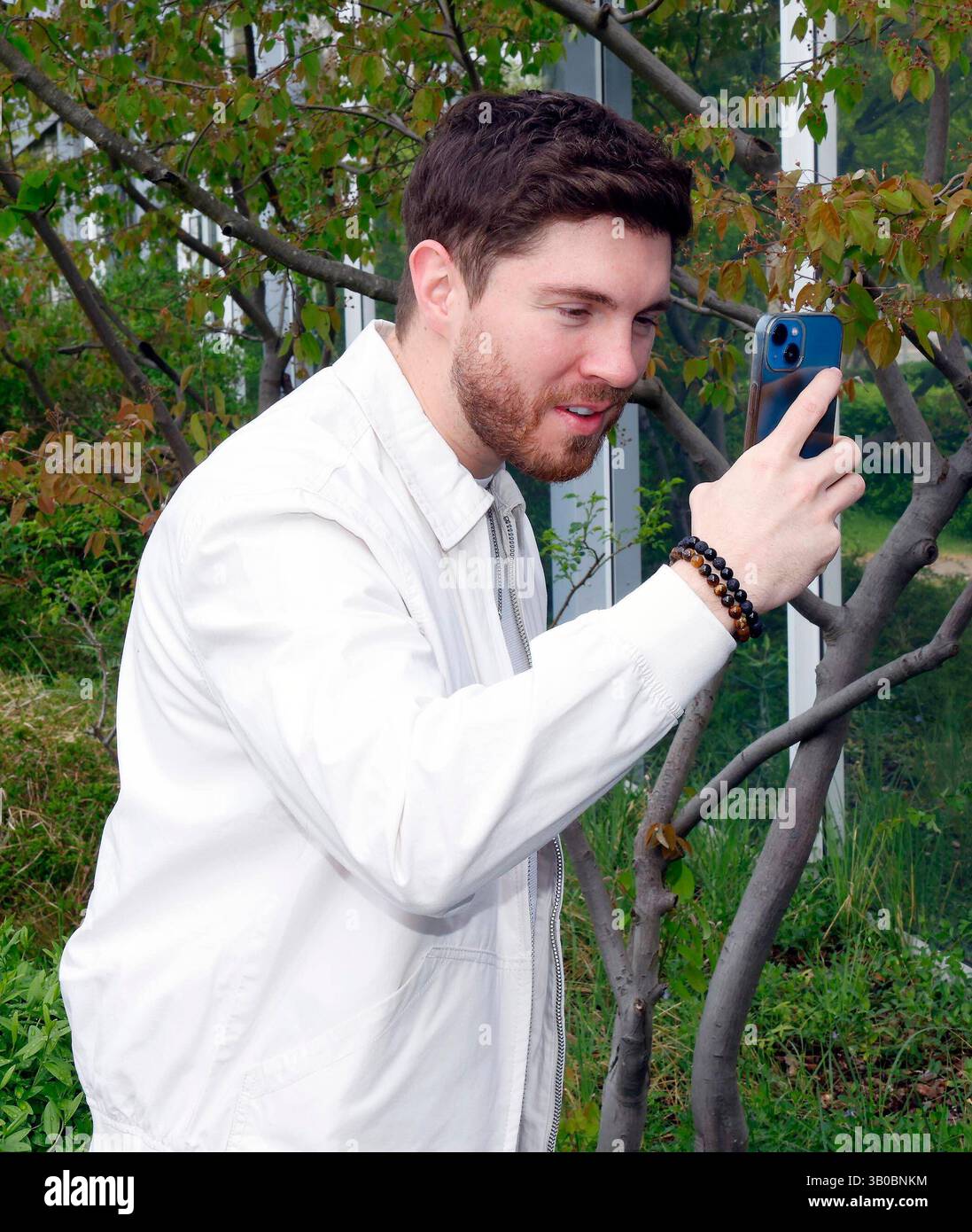 Schlagersaenger Joey Heindle bei der PK zum Schlager Radio-Festival ...