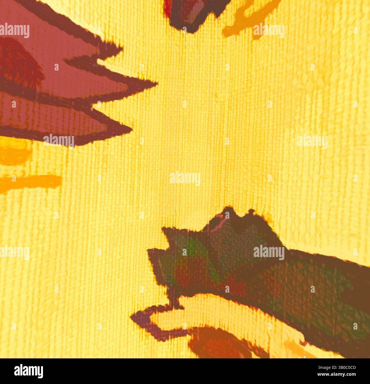 Jagged shapes in rich hues hi-res stock photography and images - Alamy