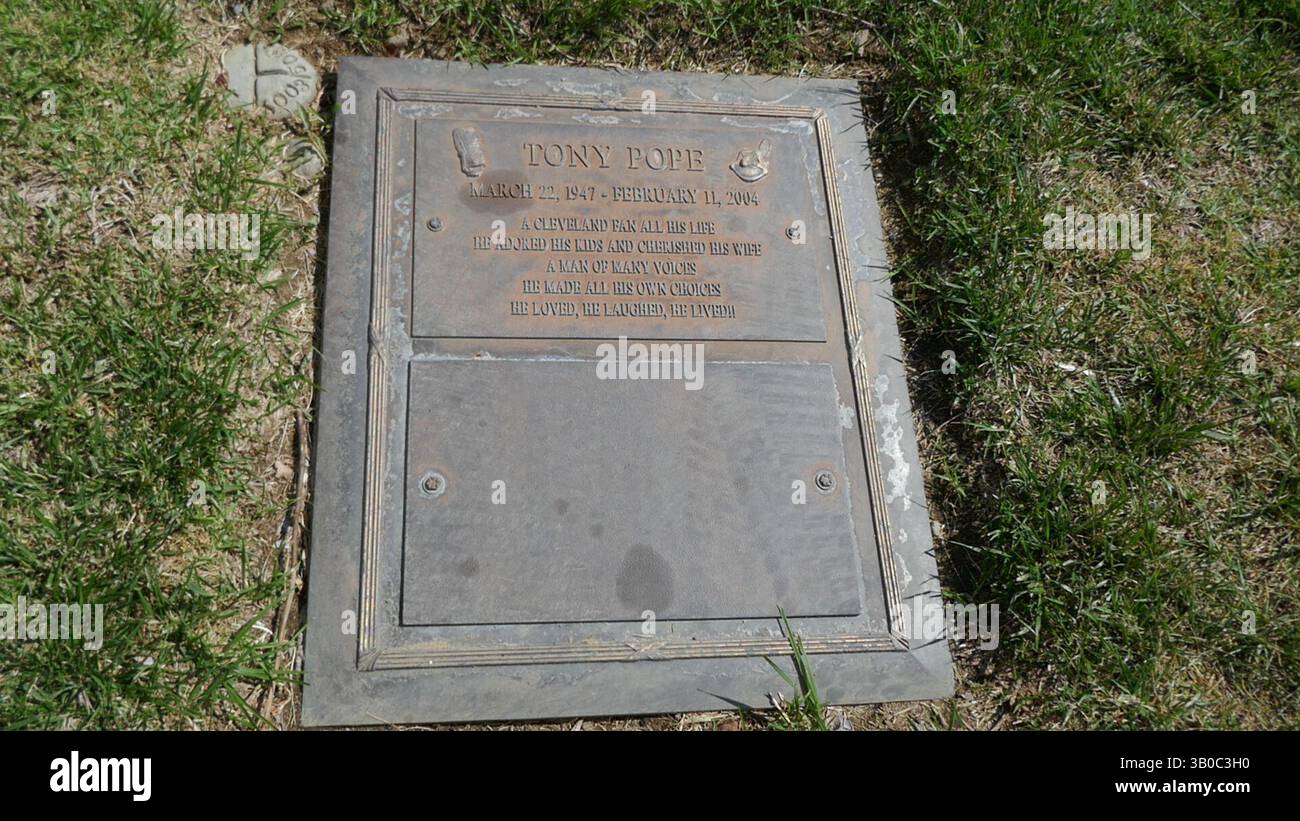 Los Angeles, California, USA 22nd April 2025 Voice Actor Tony Pope ...