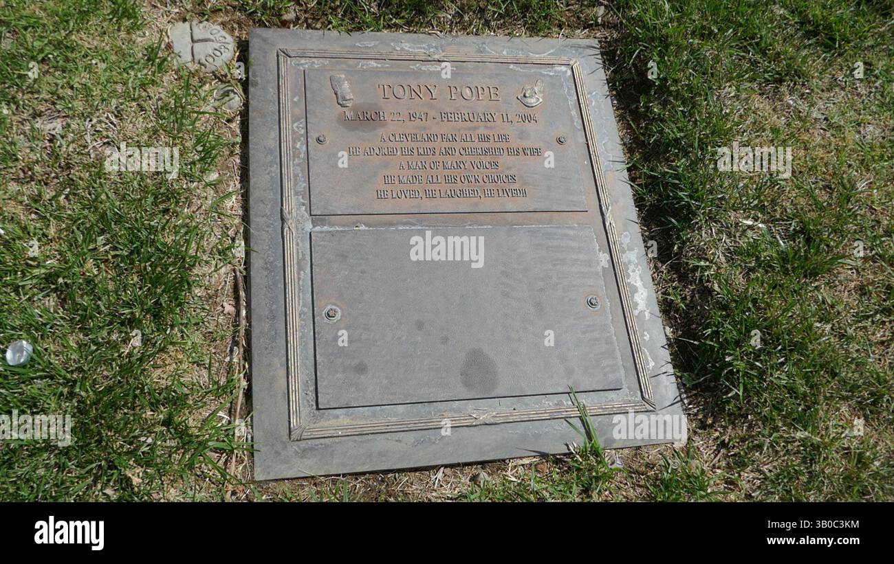 Los Angeles, California, USA 22nd April 2025 Voice Actor Tony Pope ...