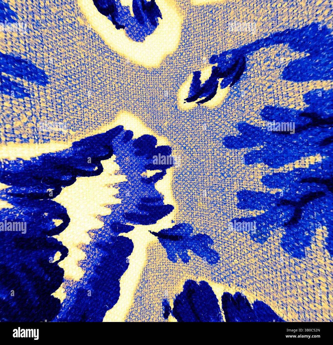 Bold blue patterns swirling hi-res stock photography and images - Alamy