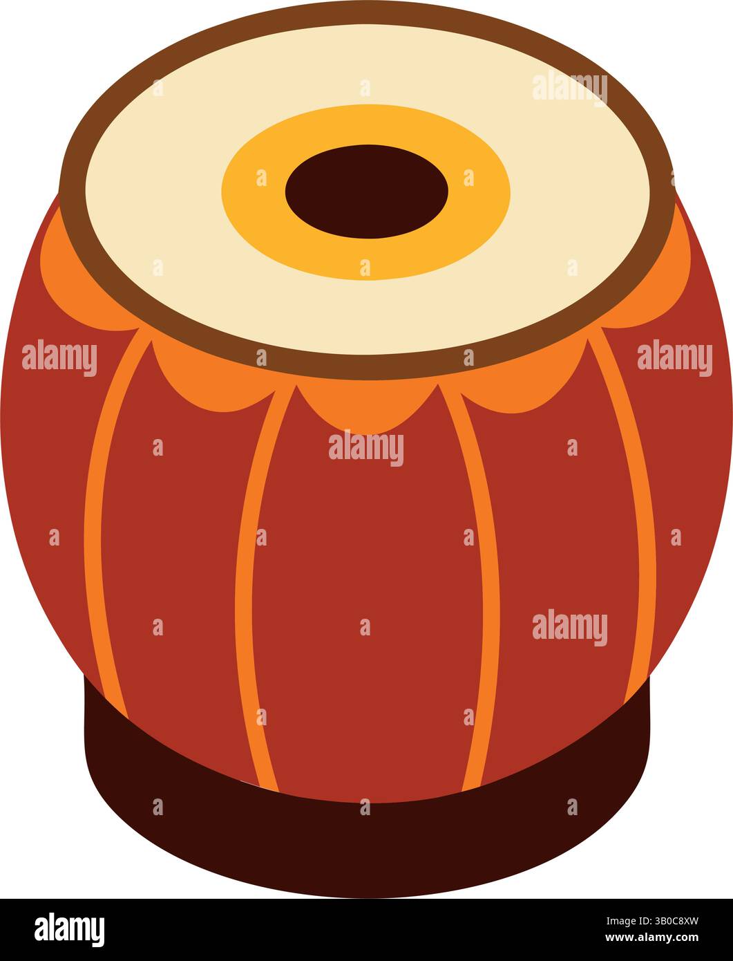 Indian Tabla Red Percussion Musical Drum Traditional Ethnic Rhythm ...