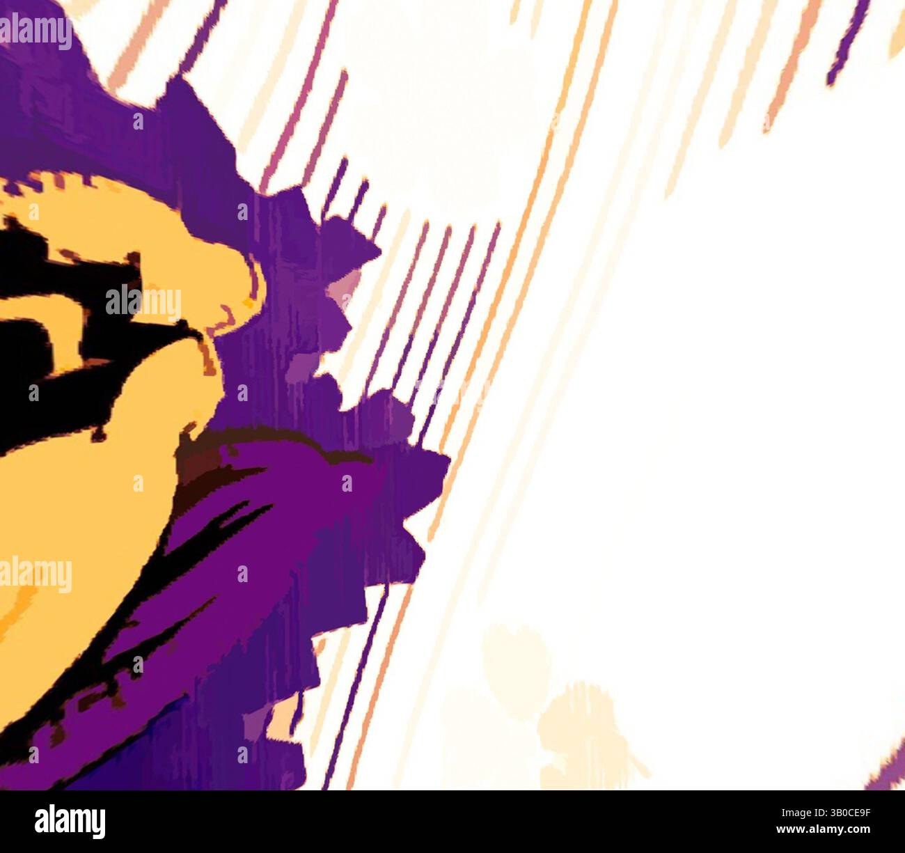 Visually striking illustration featuring hi-res stock photography and ...