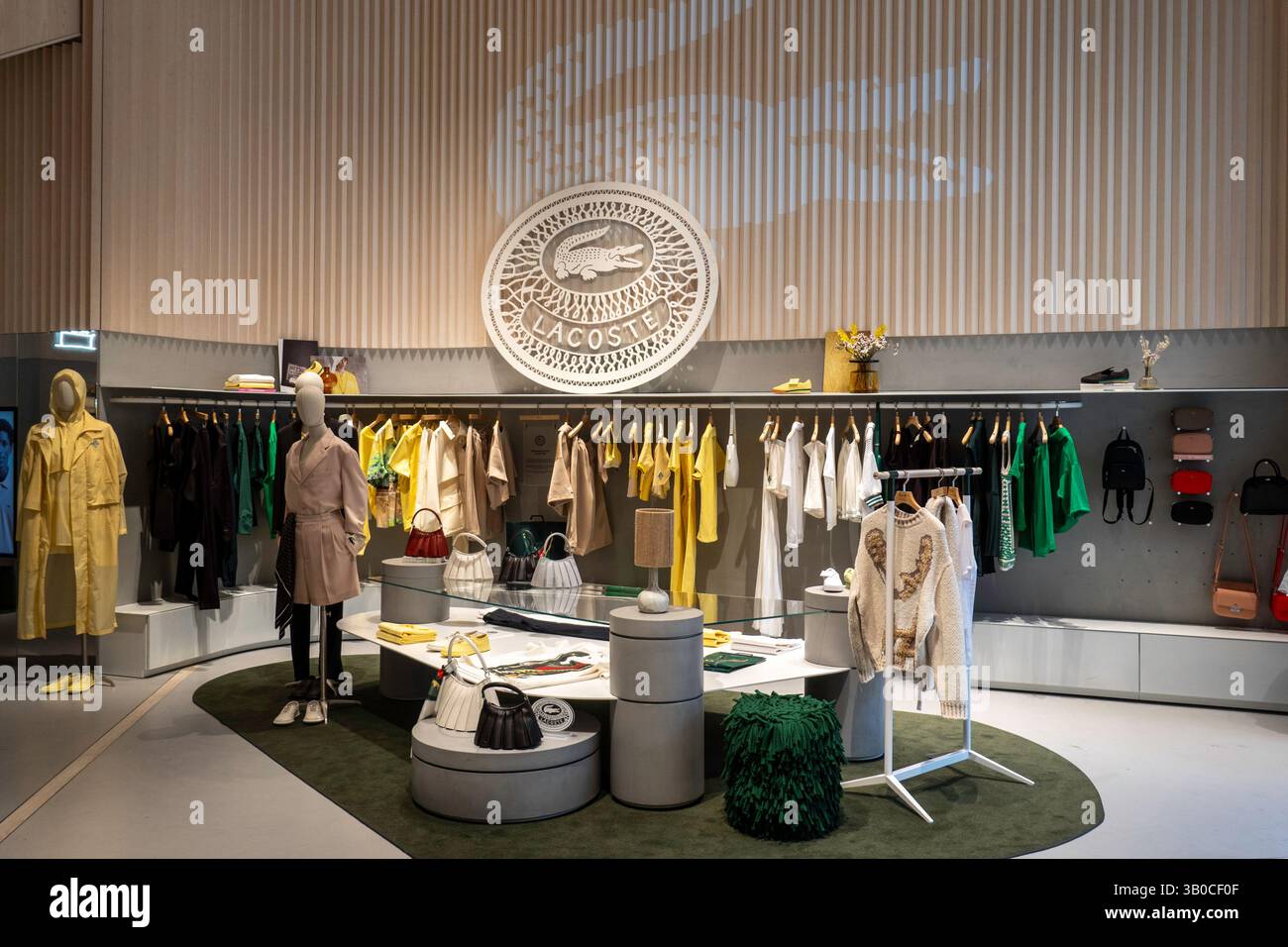 Lacoste flagship store at 575 5th Ave., New York City, 2025, USA Stock ...