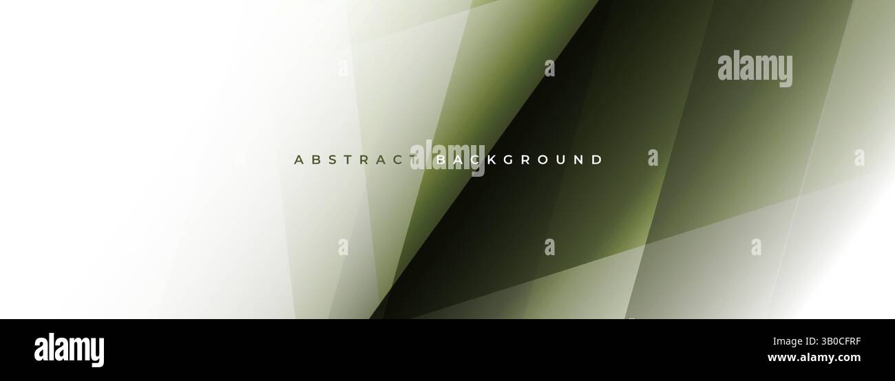 White and marsh colored modern abstract wide banner background with ...