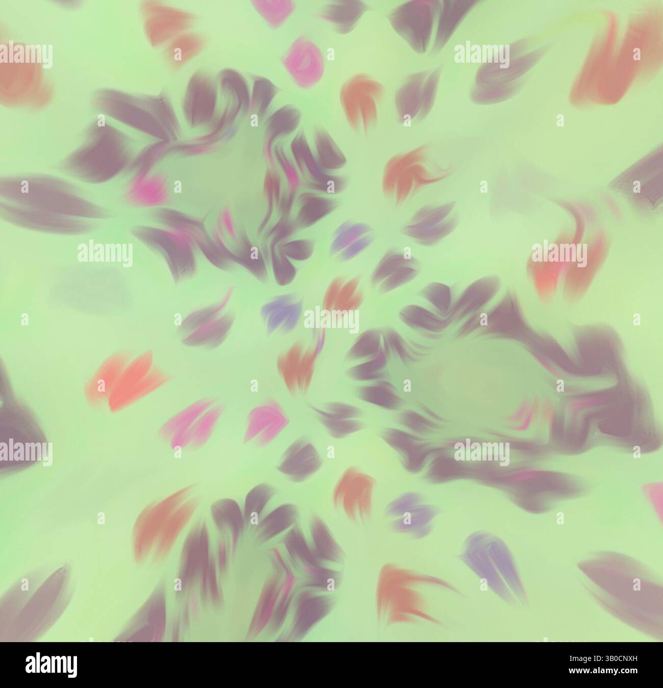 Whimsical blend of soft pastel hues creates hi-res stock photography ...